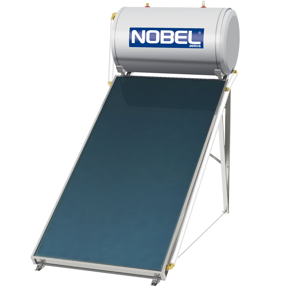 Ηλιακός θερμοσίφωνας Nobel Aelios Cus Glass 160lt/2.0m² Συλλέκτη - Comar